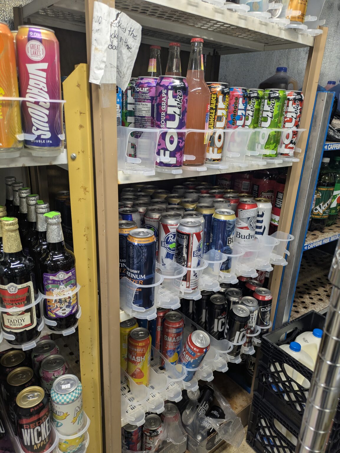 No library card or degree needed at Aunt Ruth's Family Store Beer ...